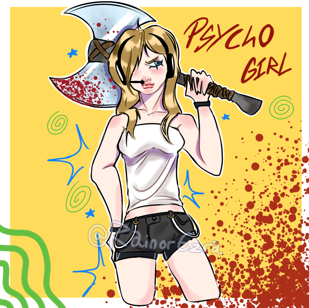 Psycho girl😍 - ibisPaint
