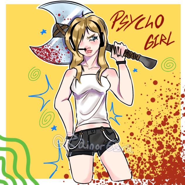 Psycho girl😍 - ibisPaint
