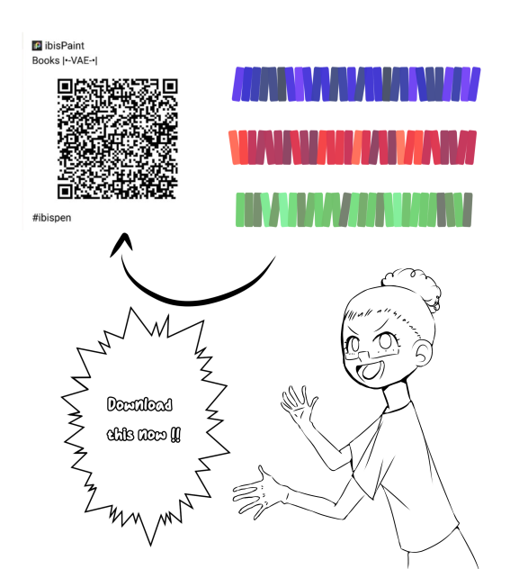 Book brush for IbisPaint - ibisPaint