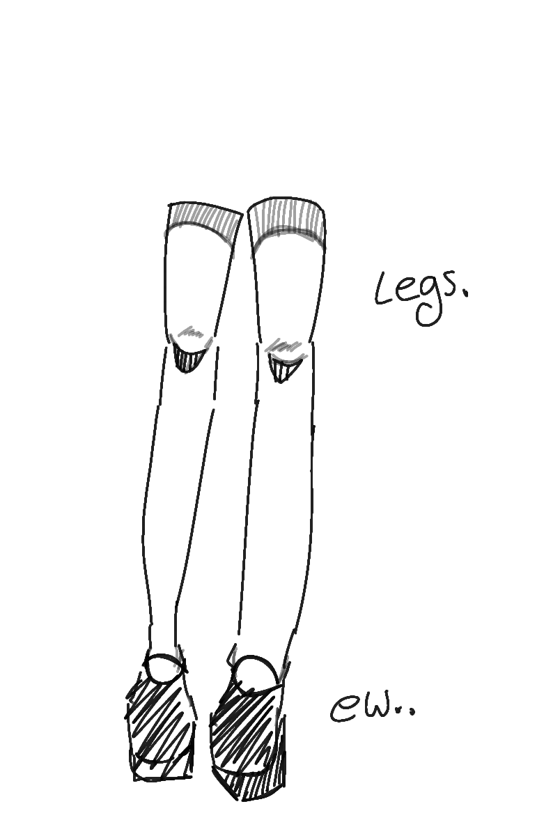 just.. legs. - ibisPaint
