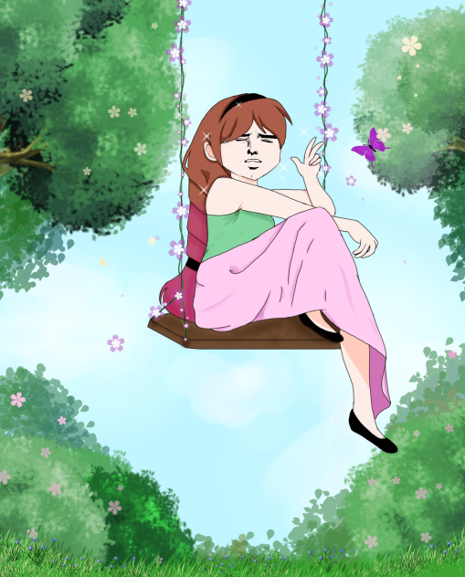 Beautiful nature scene - ibisPaint