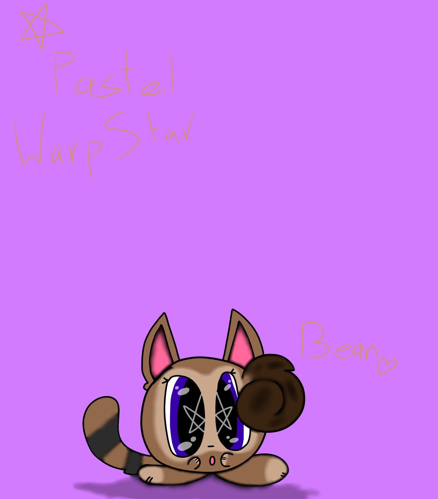 Pacworld's trash pandas - Bean (OC) - ibisPaint