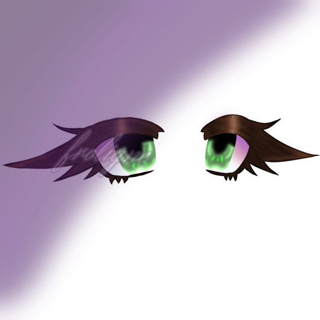 green eyes - ibisPaint
