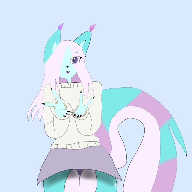 Redesign of one of my old ocs! - ibisPaint