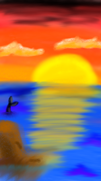 Simple drawing you can try do. - ibisPaint