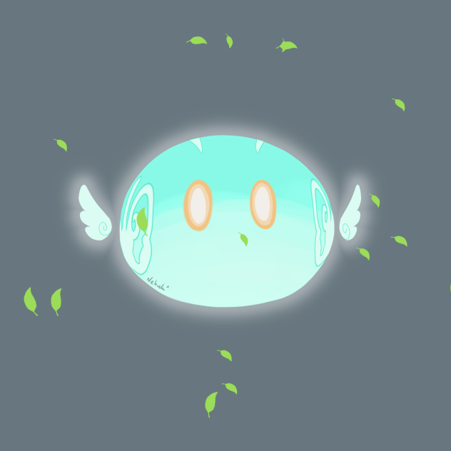 Anemo slime - ibisPaint