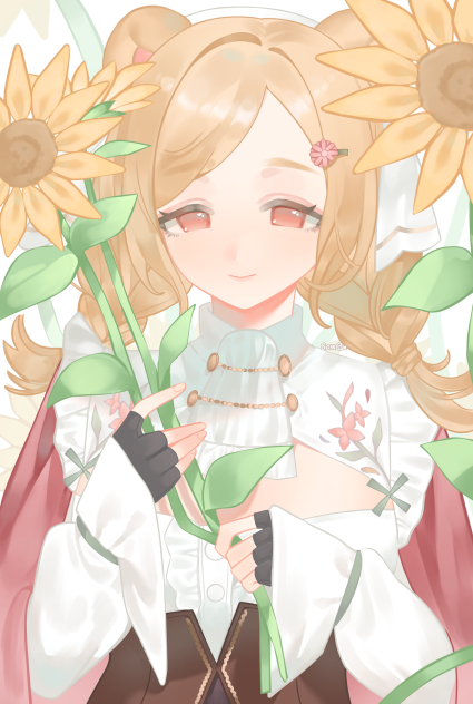 Flower girl - ibisPaint