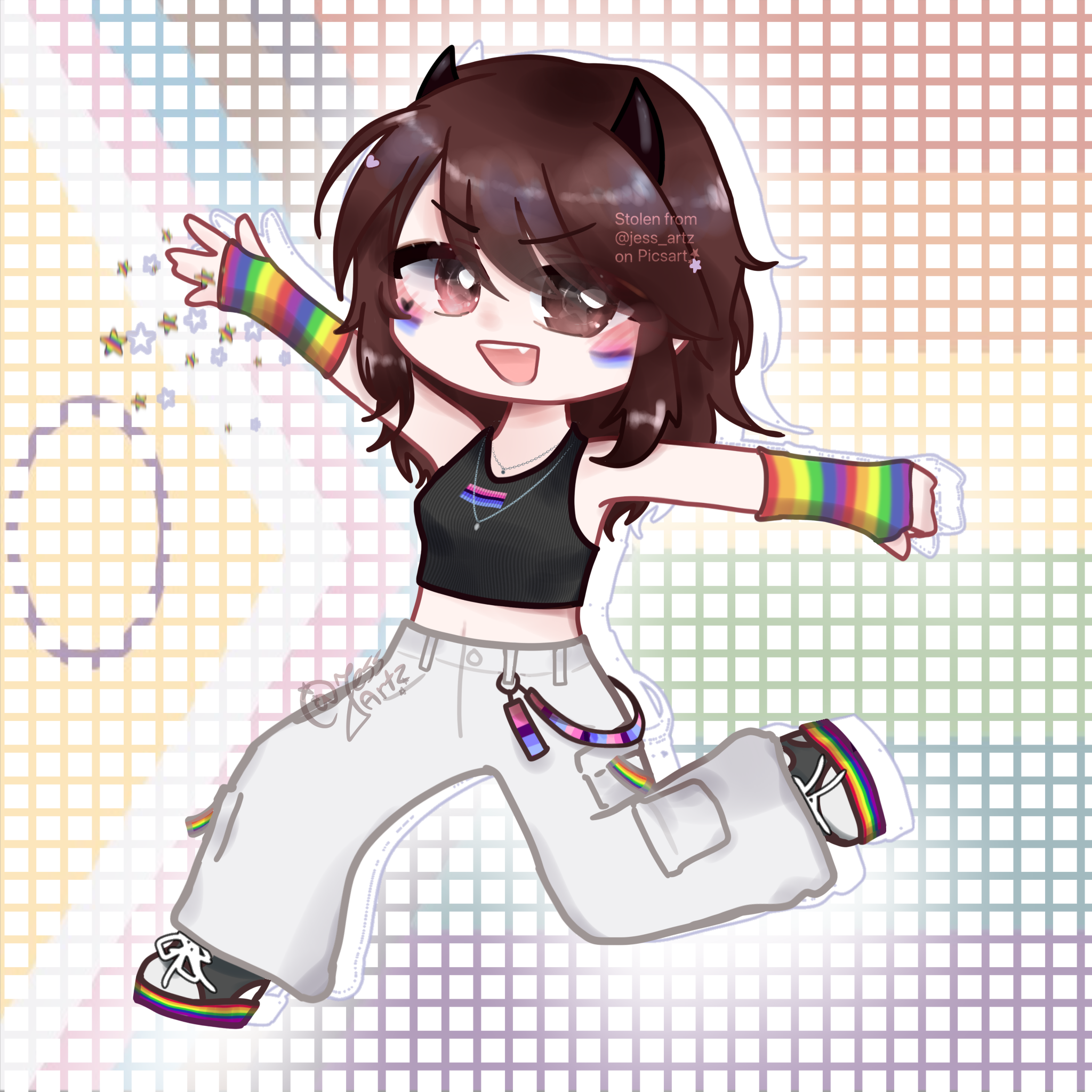 Pride Month Gacha Edit 🌈 - ibisPaint