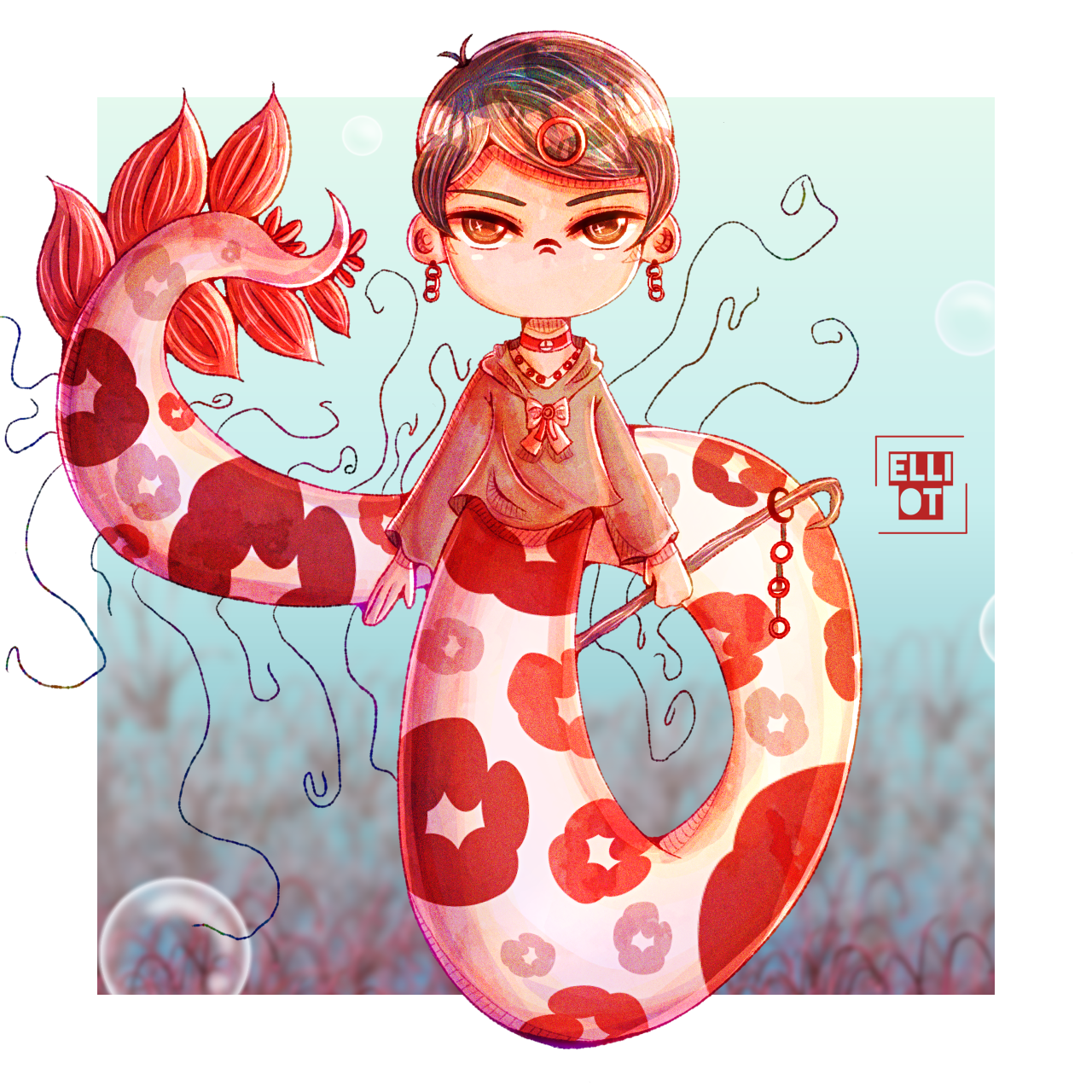 🦑 MERMAY - Day 28 🦑 - ibisPaint