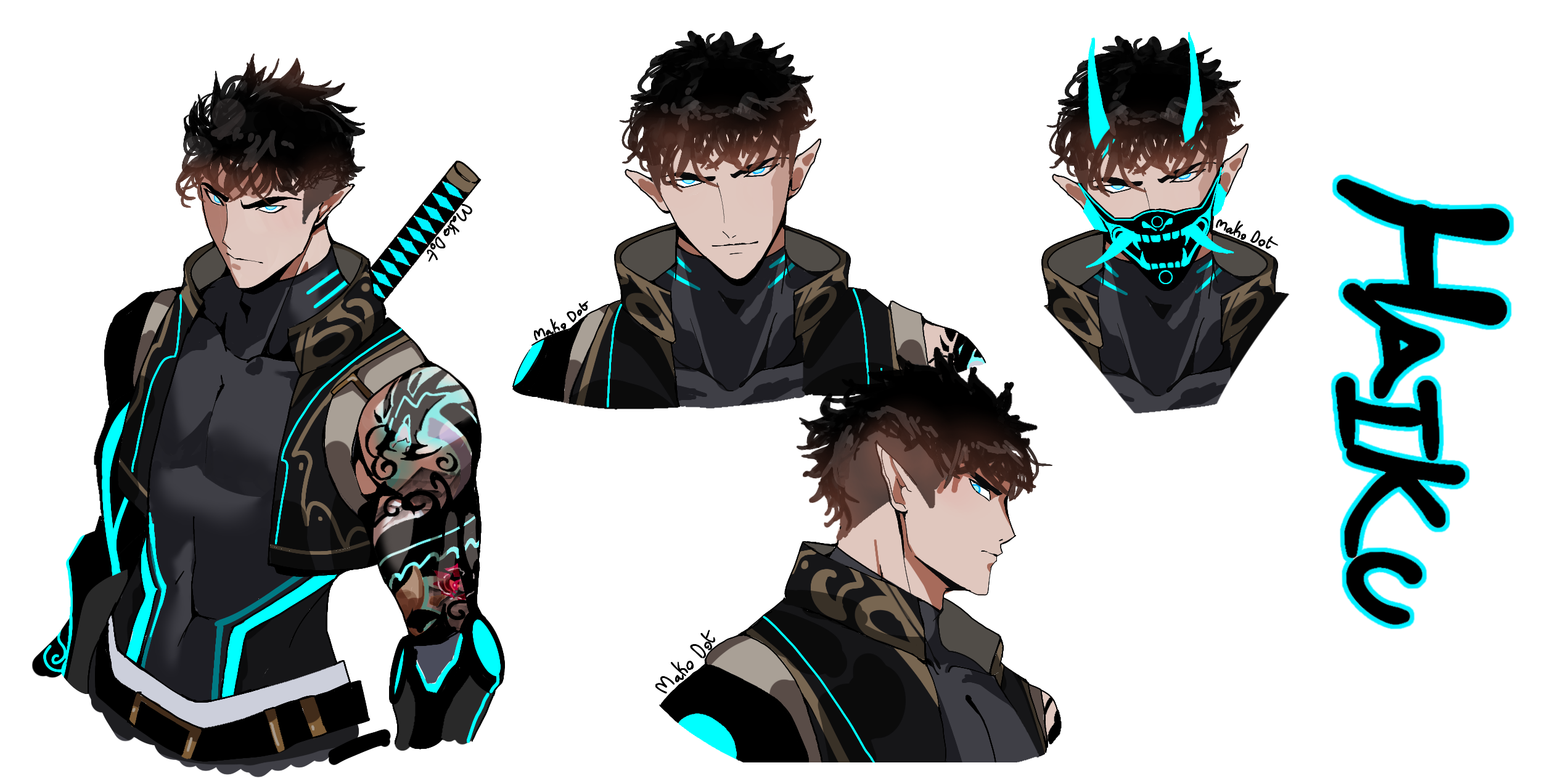 Haiku Character Sheet - ibisPaint