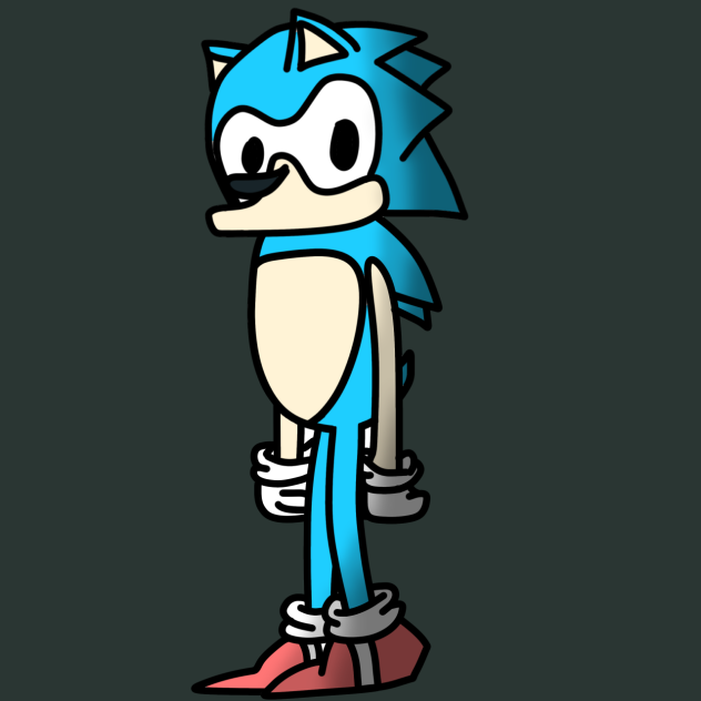 Sonic. form 1 - ibisPaint