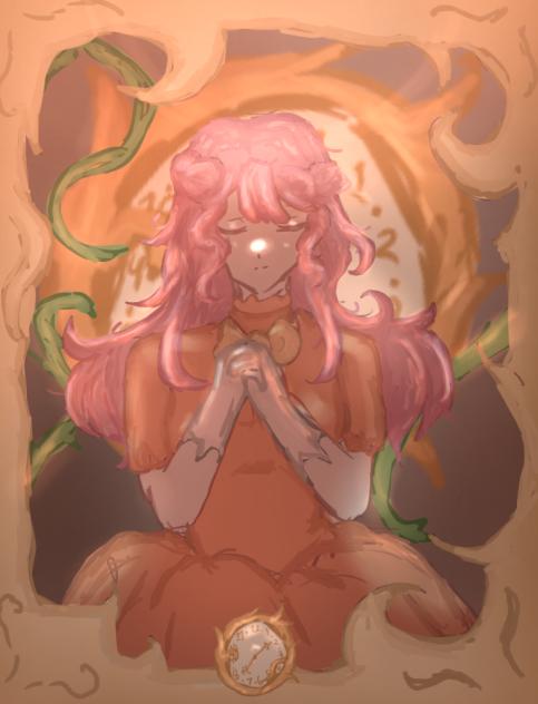 The clock princess - ibisPaint