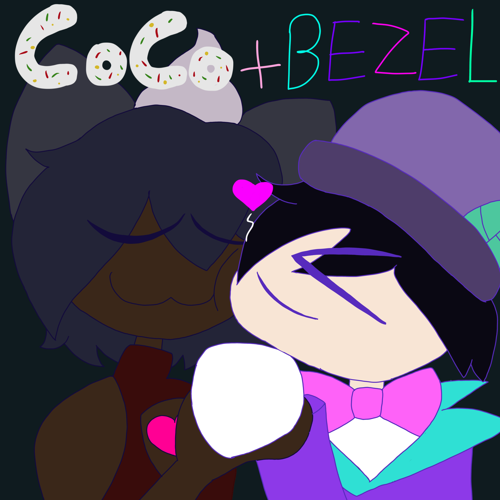 Coco and Bezel - ibisPaint