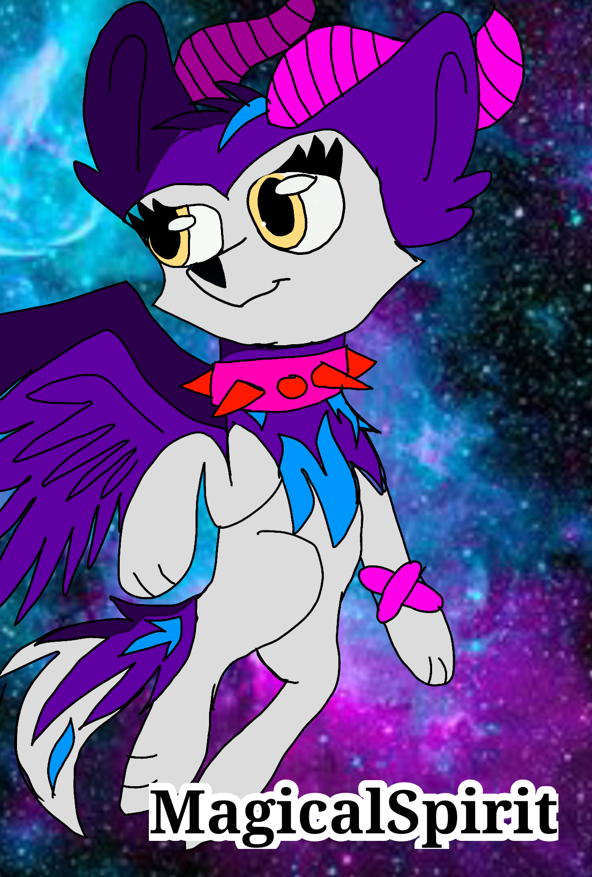 Magical Spirit -Animal jam oc - ibisPaint