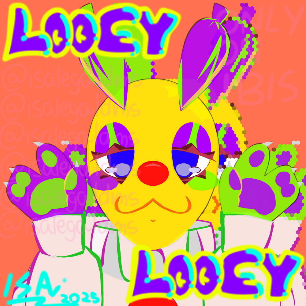 💜🟢LOOEY🟣💚 - ibisPaint