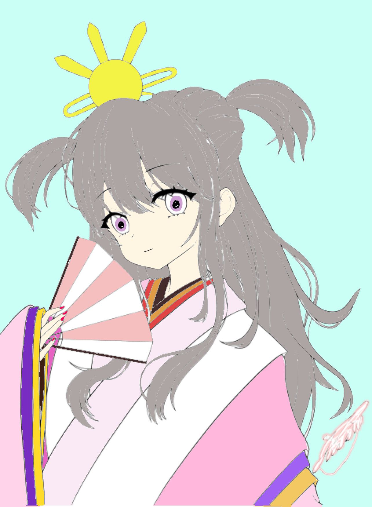 Asian girl - ibisPaint