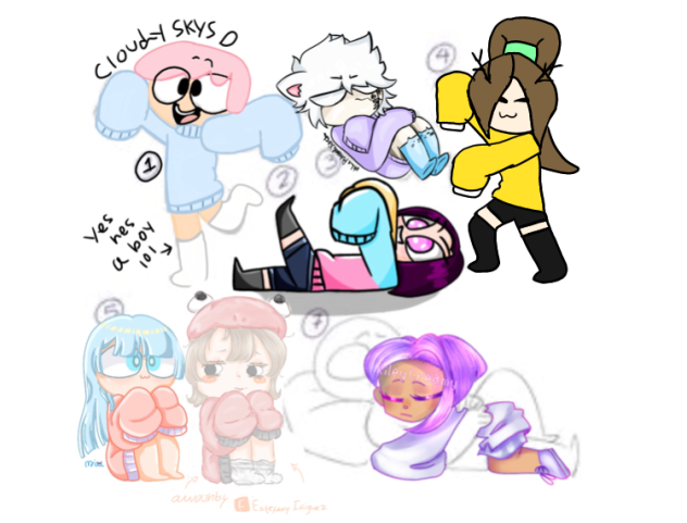 Sweater collab - ibisPaint