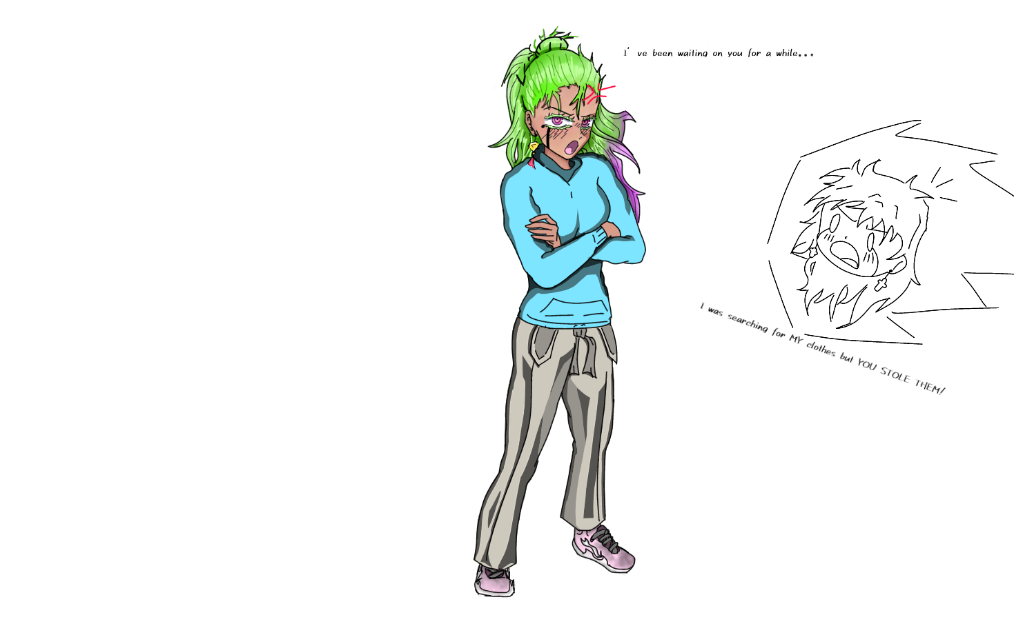 Solana and Marx - ibisPaint