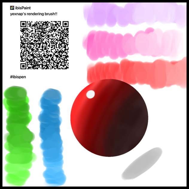 Rendering brush!!!Restored - ibisPaint