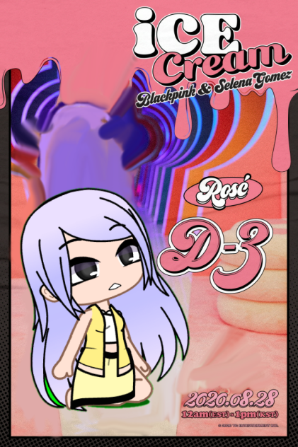 BlackPink rosé gacha club - ibisPaint