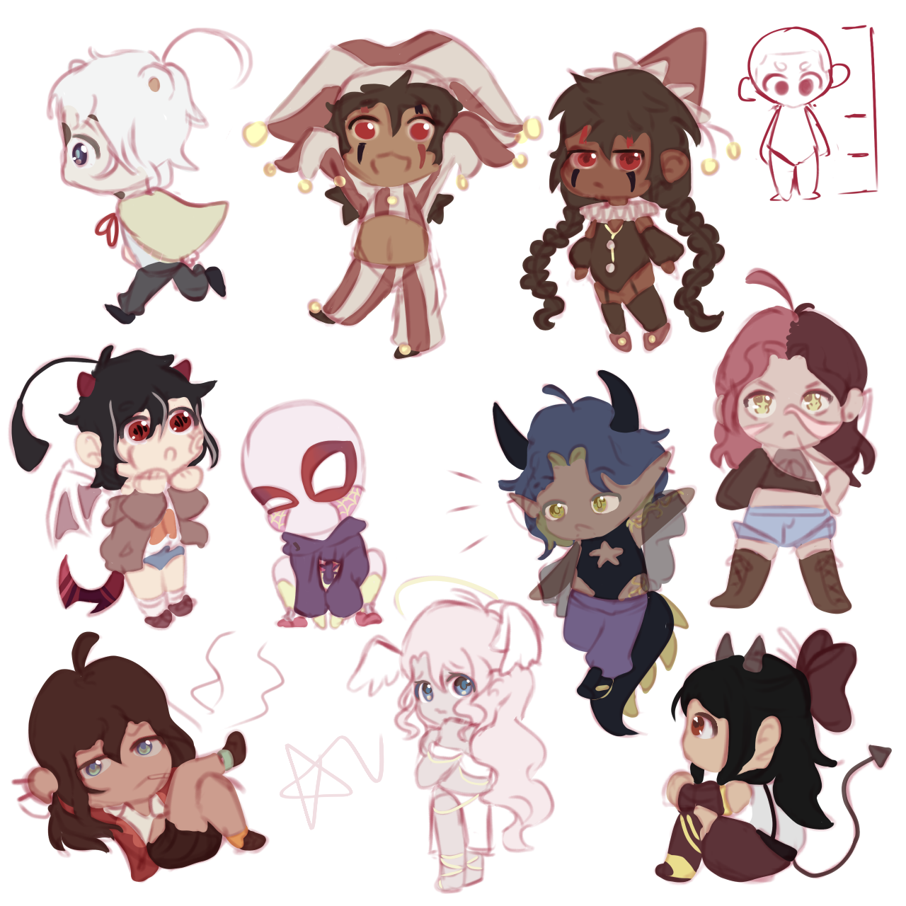 Inktober day 10 chibi - ibisPaint