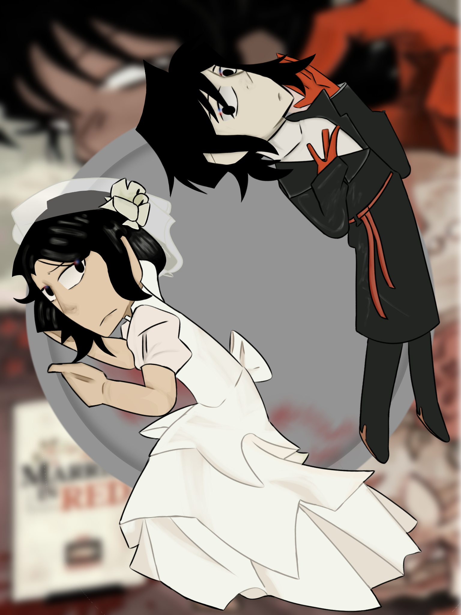 Married in Red - ibisPaint