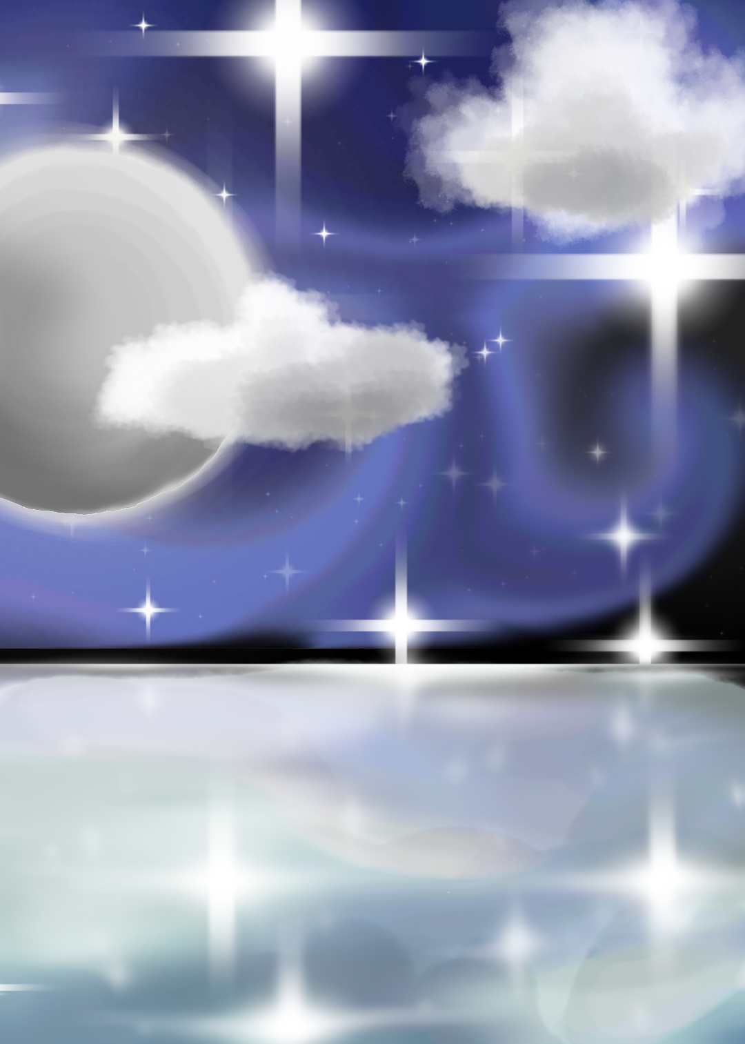 Night.Stars.Moon.You - ibisPaint