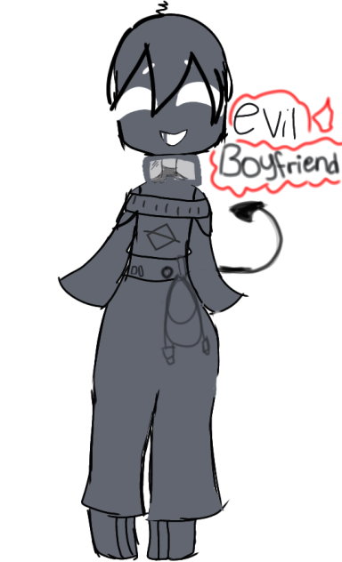 evil boyfriend anime UwU - ibisPaint