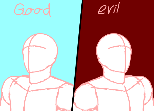 Good vs evil collab - ibisPaint