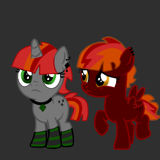 Goth ponies - ibisPaint