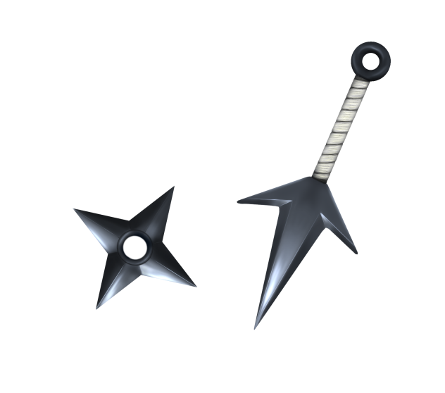 Shuriken & Kunai - ibisPaint