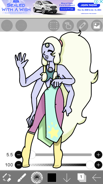 Opal (fusion) - ibisPaint