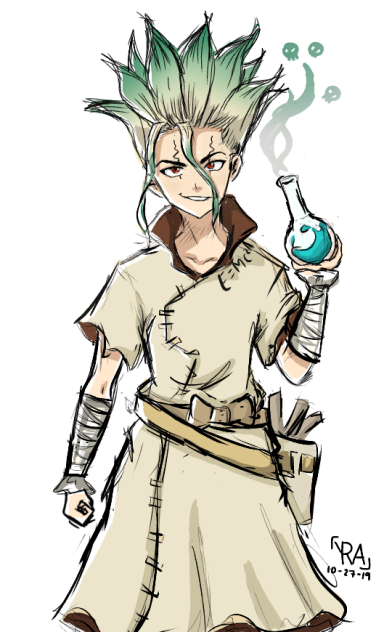 senku (dr.stone) - ibisPaint