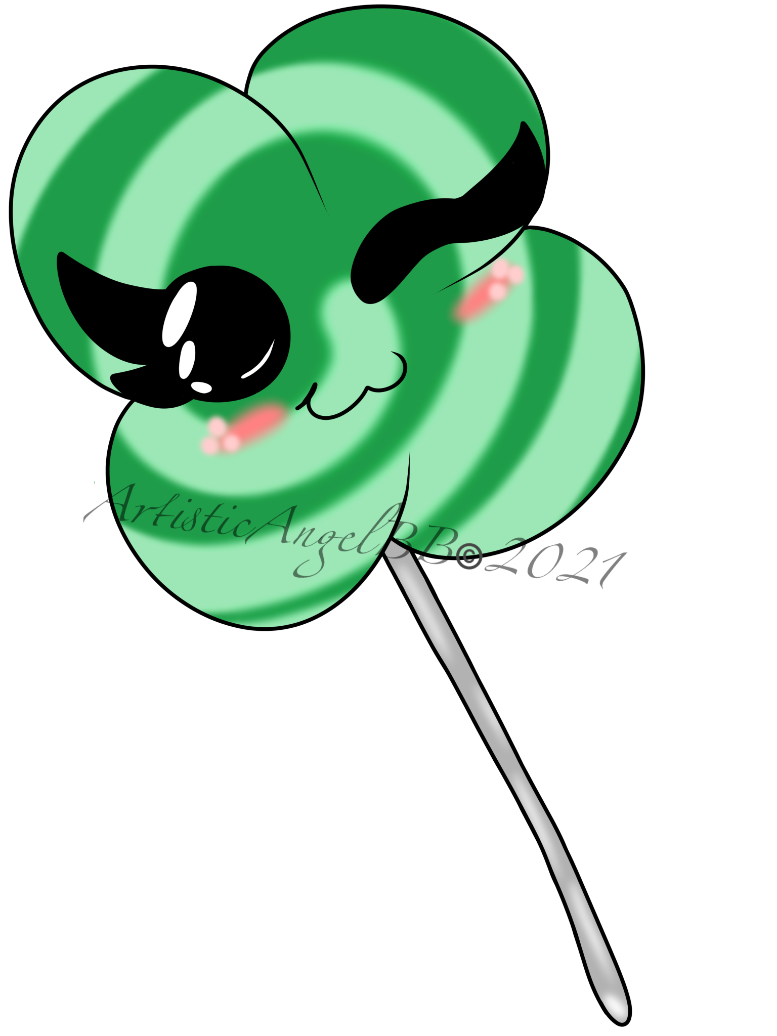 St Patrick’s Day Lollipop - ibisPaint