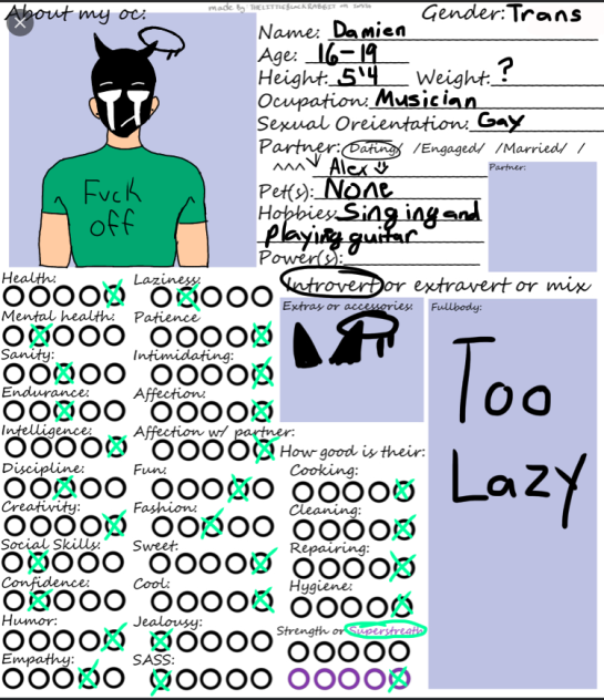 Damien OC Log 2 - ibisPaint