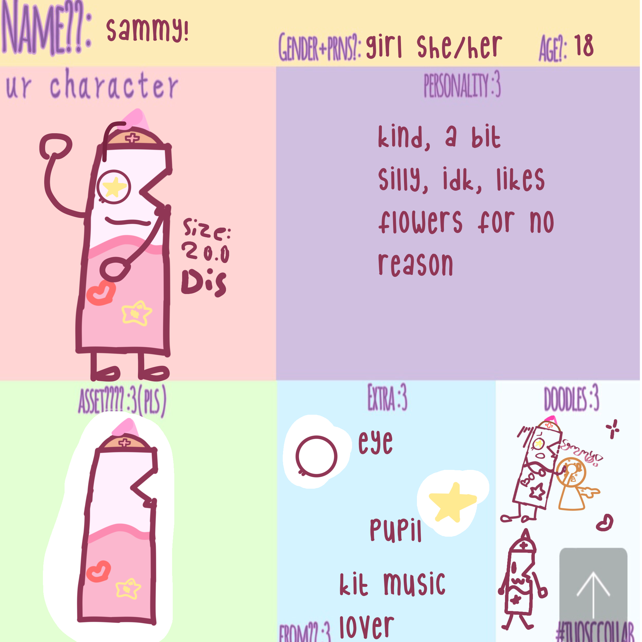 sammy cs new oc bc why not lol - ibisPaint