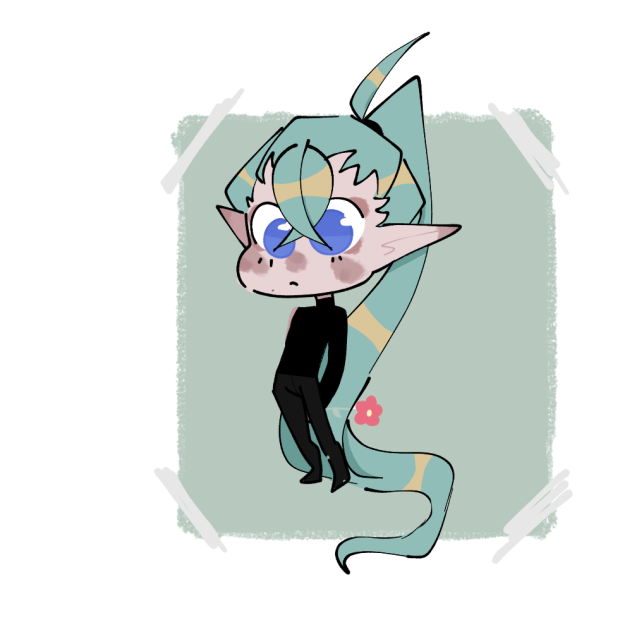 Chibi for commission - ibisPaint