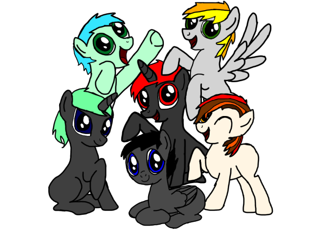 oc mane six - ibisPaint