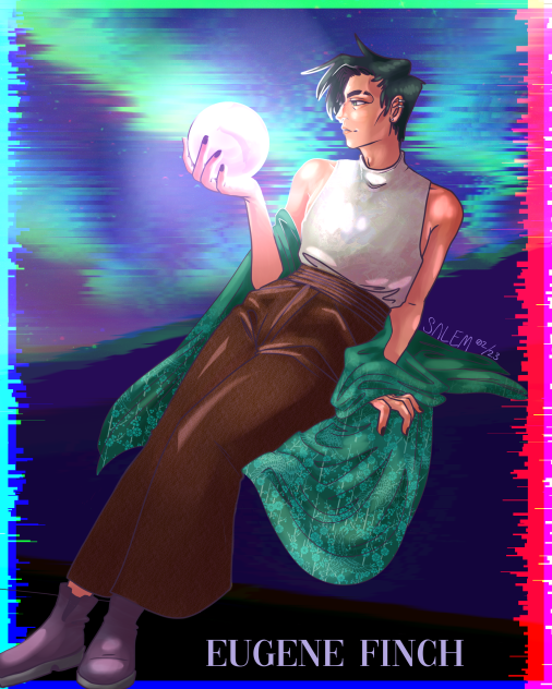 Eugene and the Crystal Ball Drawtectives - ibisPaint