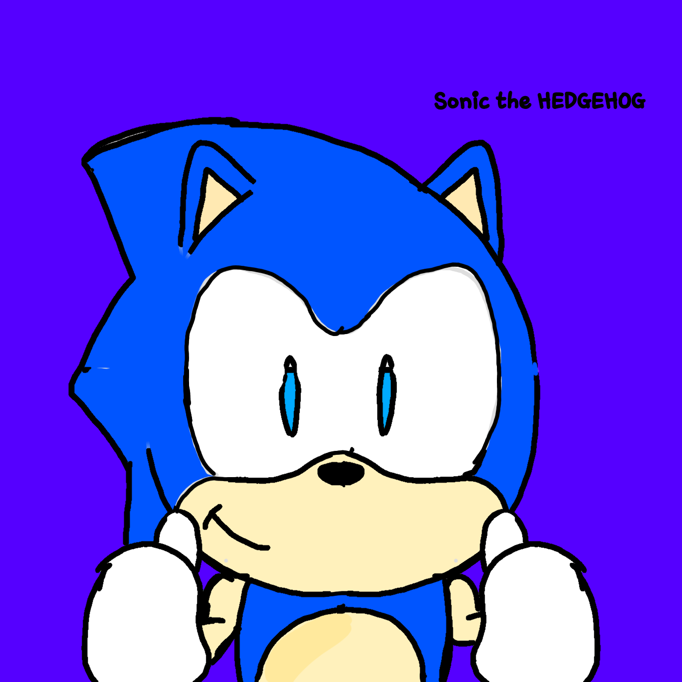 SONIC the HEDGEHOG - ibisPaint