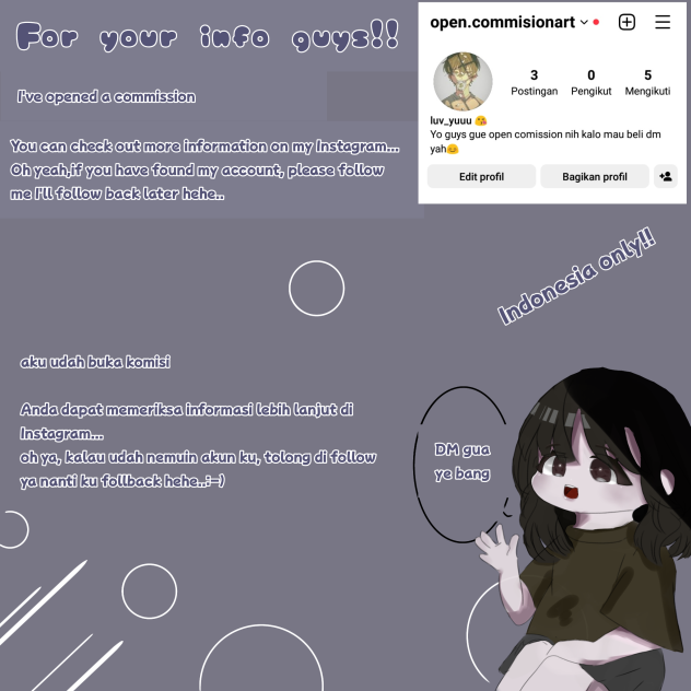 open commision guys!! - ibisPaint