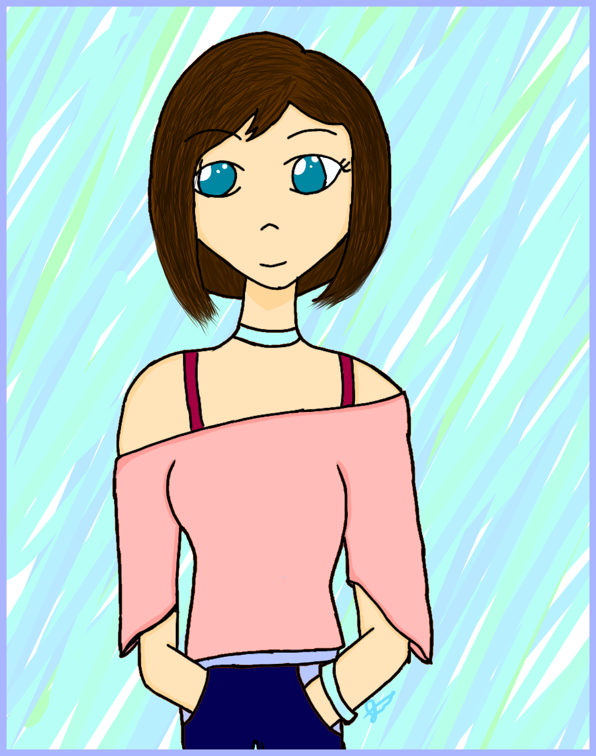 cool morden style gal - ibisPaint