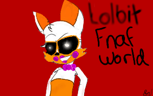 lolbit from fnaf world speedpaint - ibisPaint