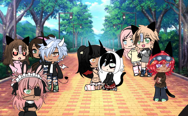 gacha friend group WIP - ibisPaint