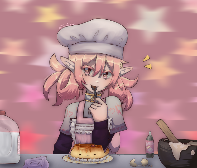 Yum!! 🍮 - ibisPaint