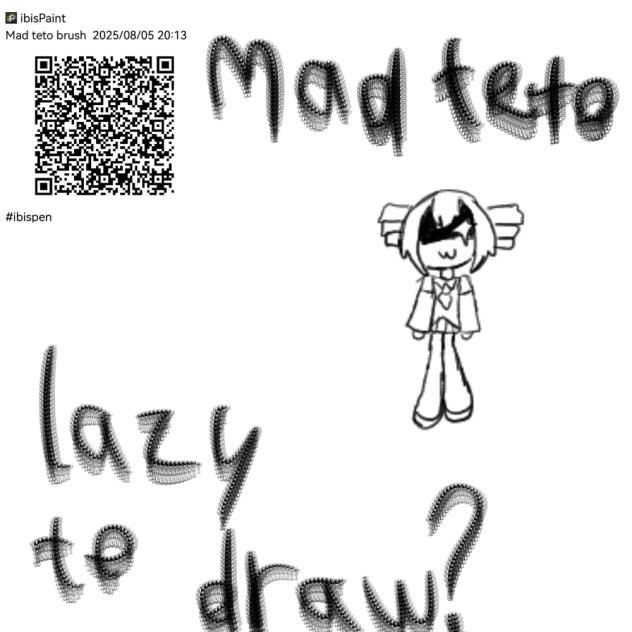 Mad teto brush - ibisPaint