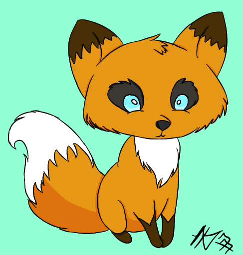 Cute Fox - ibisPaint