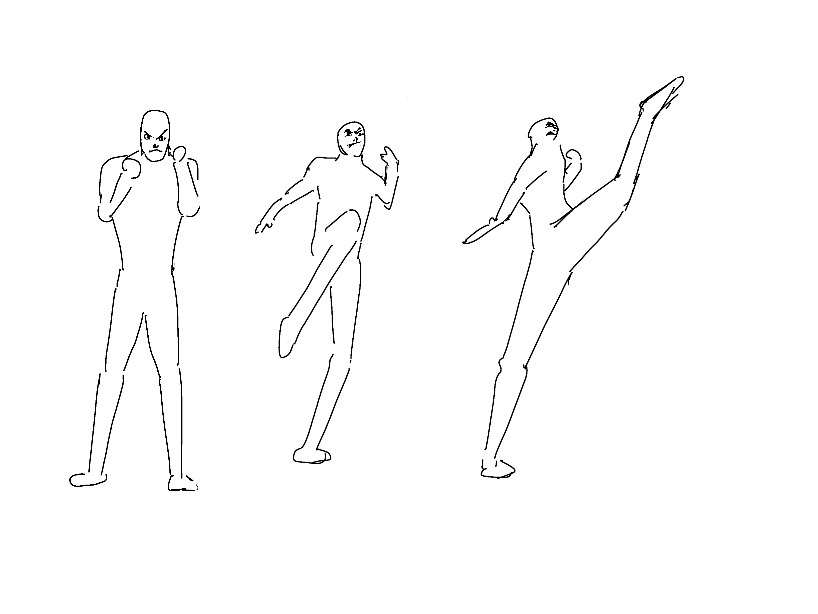 high kick - ibisPaint