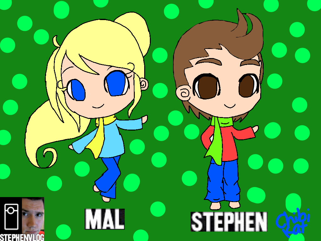 Chibi Stephen And Mal SpeedPaint - ibisPaint