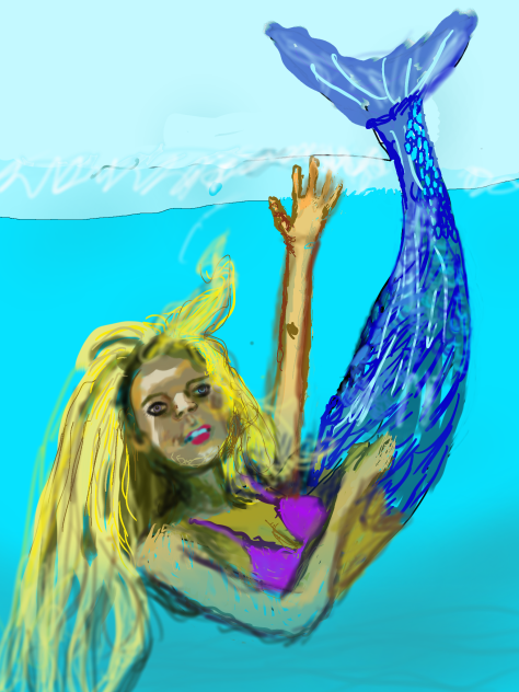 quick mermaid - ibisPaint